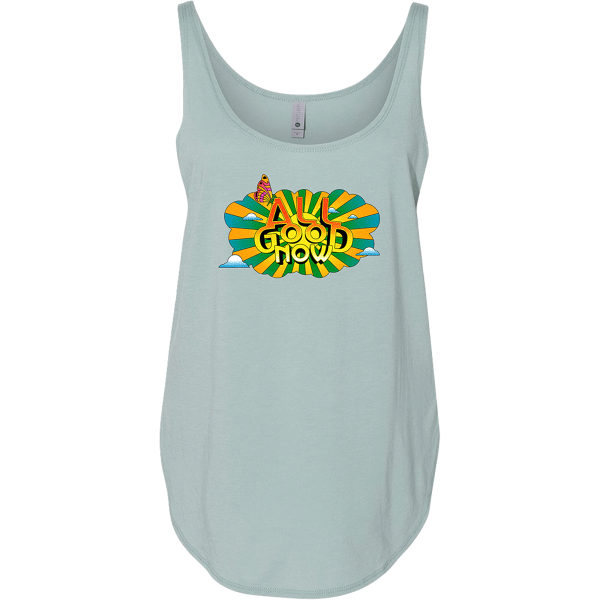 All Good Now '25 Ladies Sunray Logo Tank – Merch Shops by Press Press Merch
