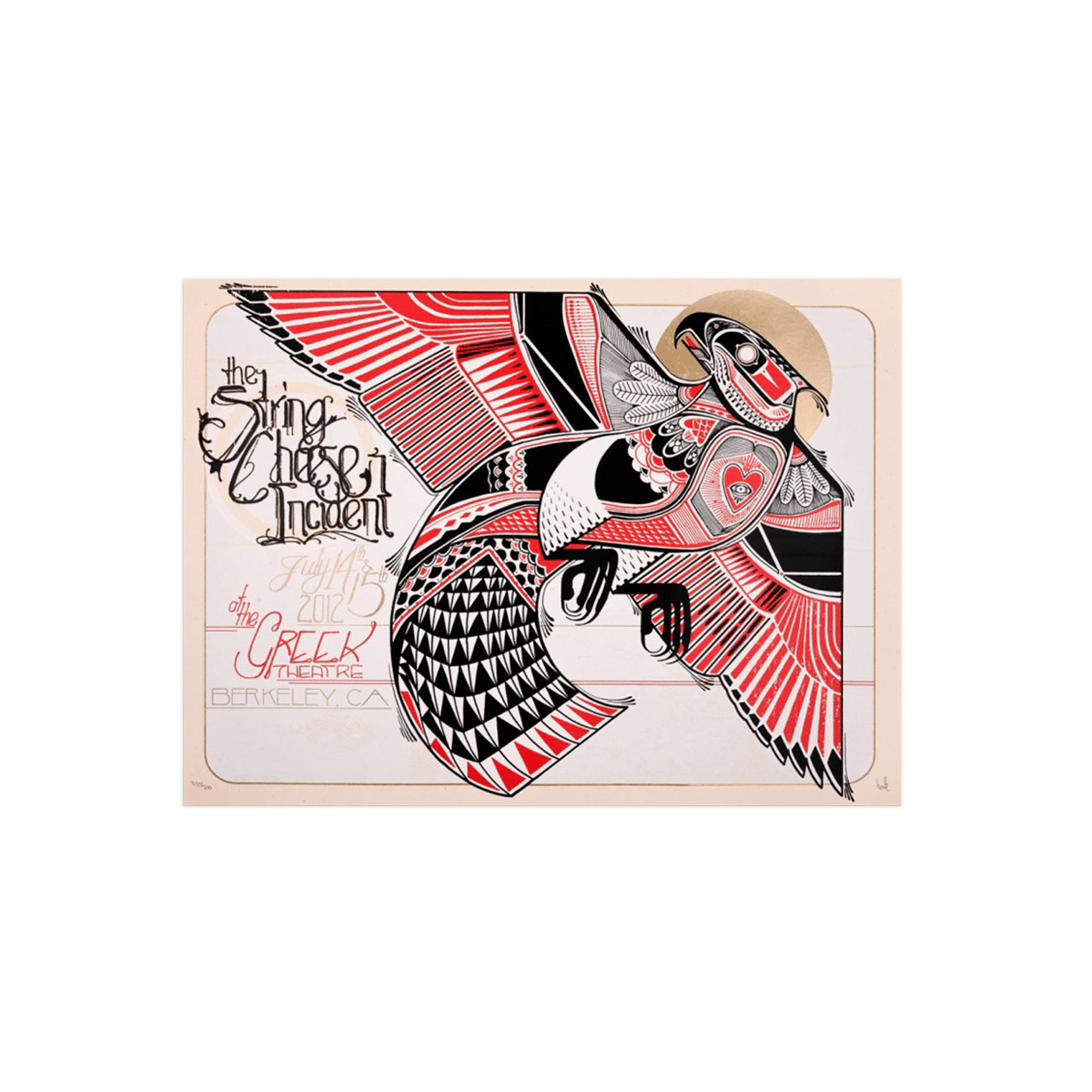 2012 Greek Theatre Poster – Merch Shops by Press Press Merch