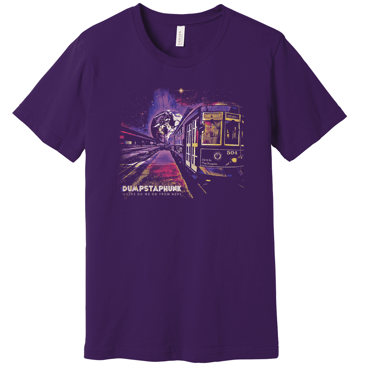 Album Tee, Purple – Merch Shops by Press Press Merch