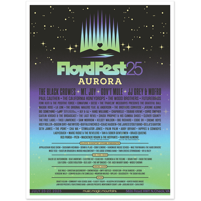 FloydFest – Merch Shops by Press Press Merch