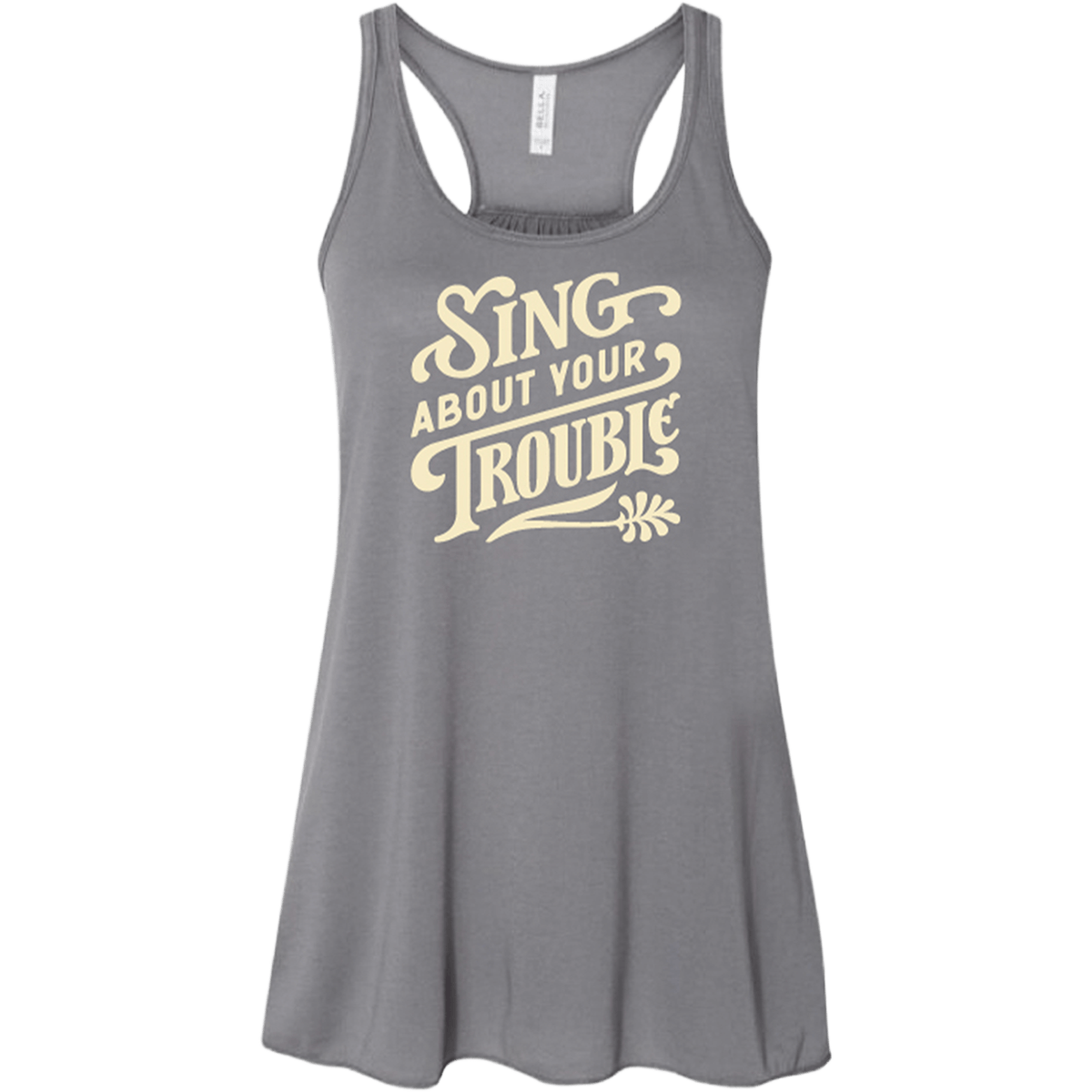 Sing About Your Trouble Women's Tank Top - Storm – Merch Shops by Press ...