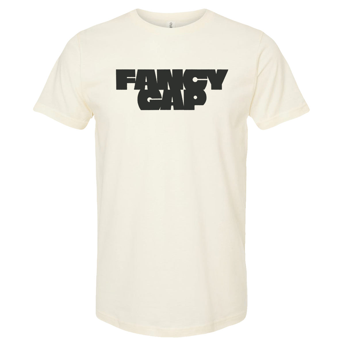Fancy Gap Block Logo Tee - Natural – Merch Shops by Press Press Merch