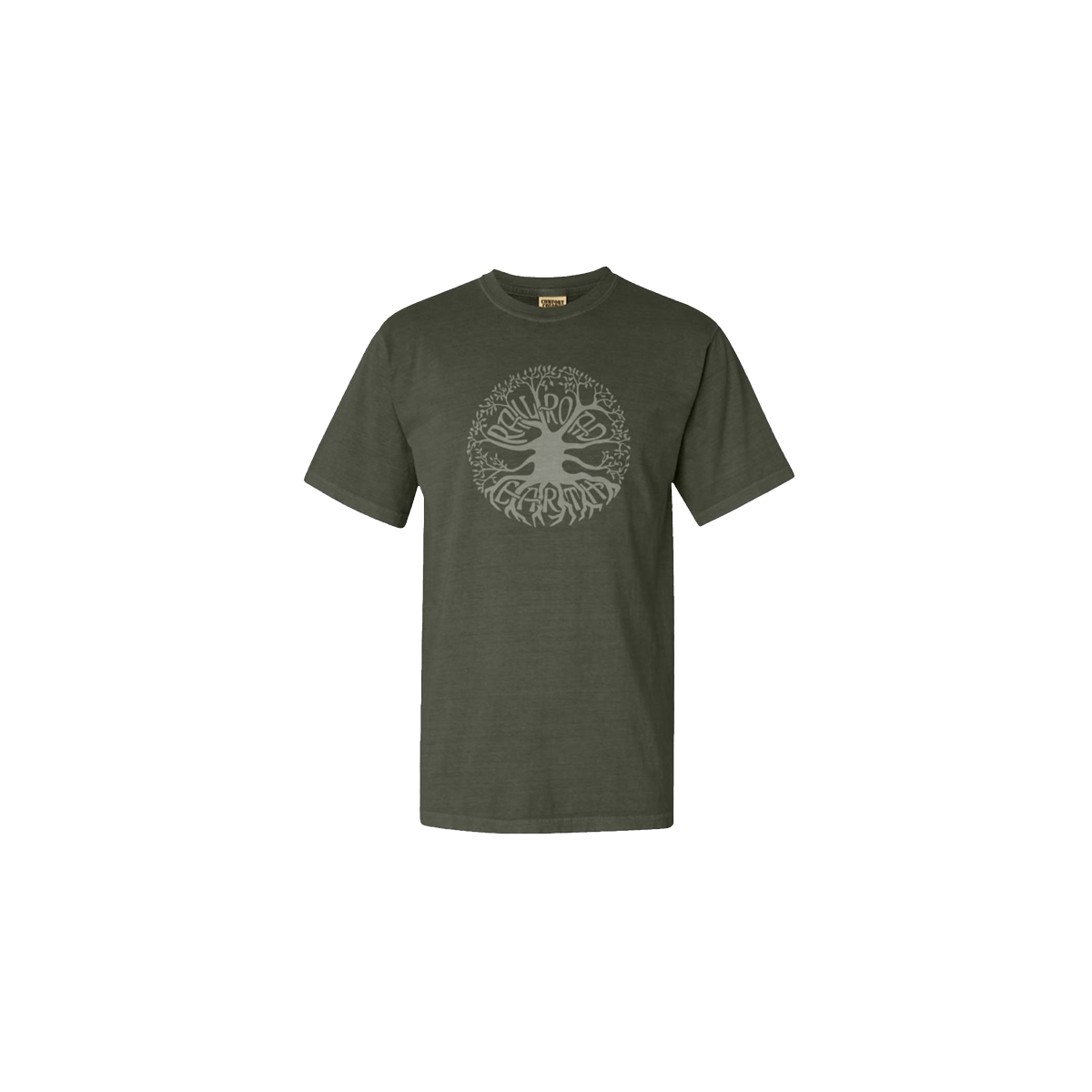 RRE Tree Tee, Sage – Merch Shops by Press Press Merch