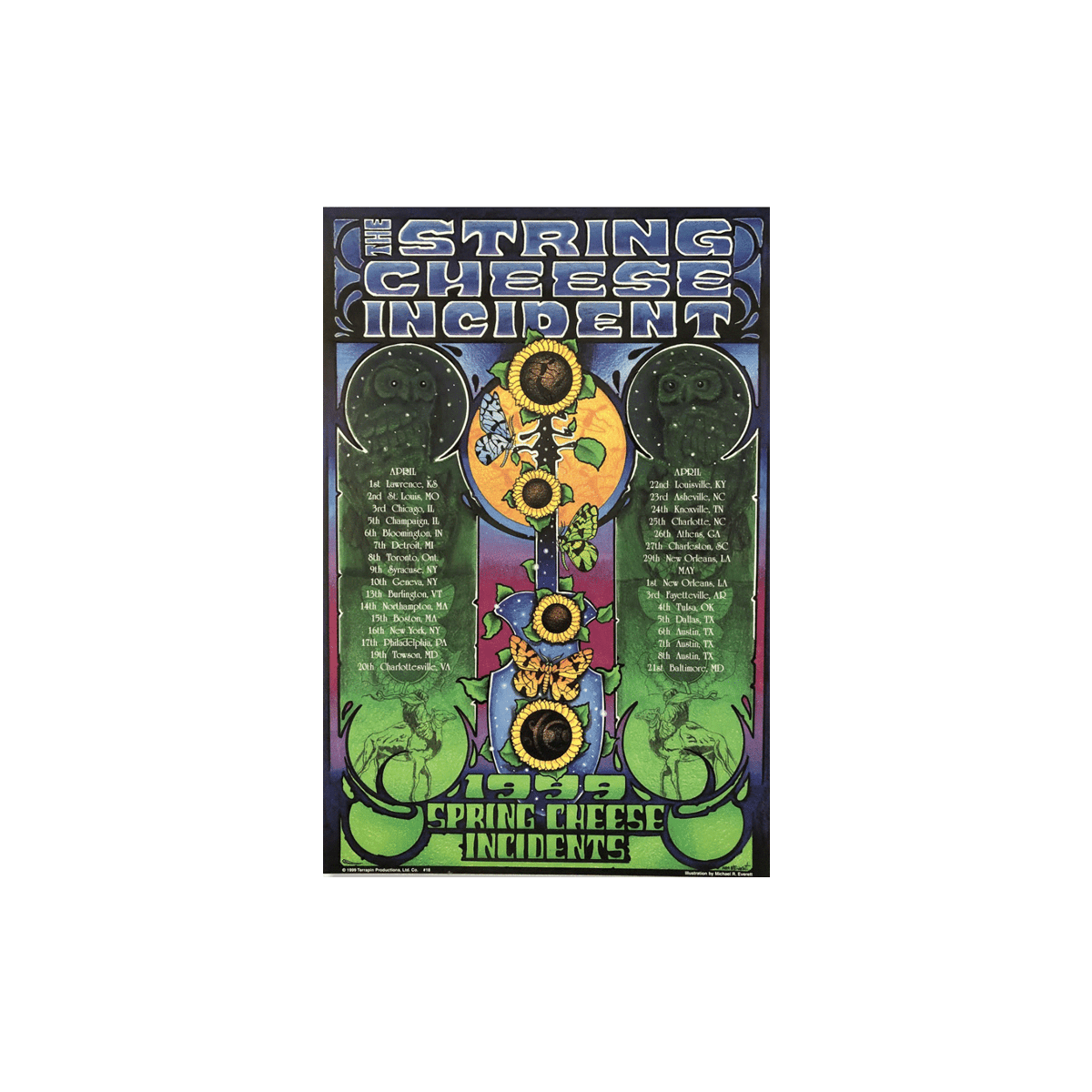 SCI 1999 Spring Cheese Incidents Poster – Merch Shops by Press Press Merch