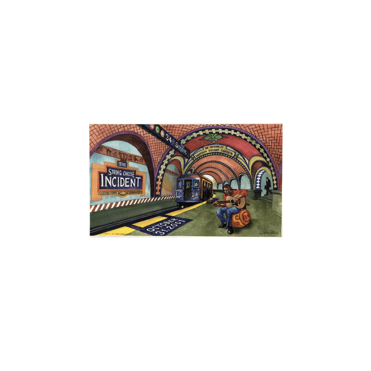 2001 NYC Subway Poster – Merch Shops by Press Press Merch