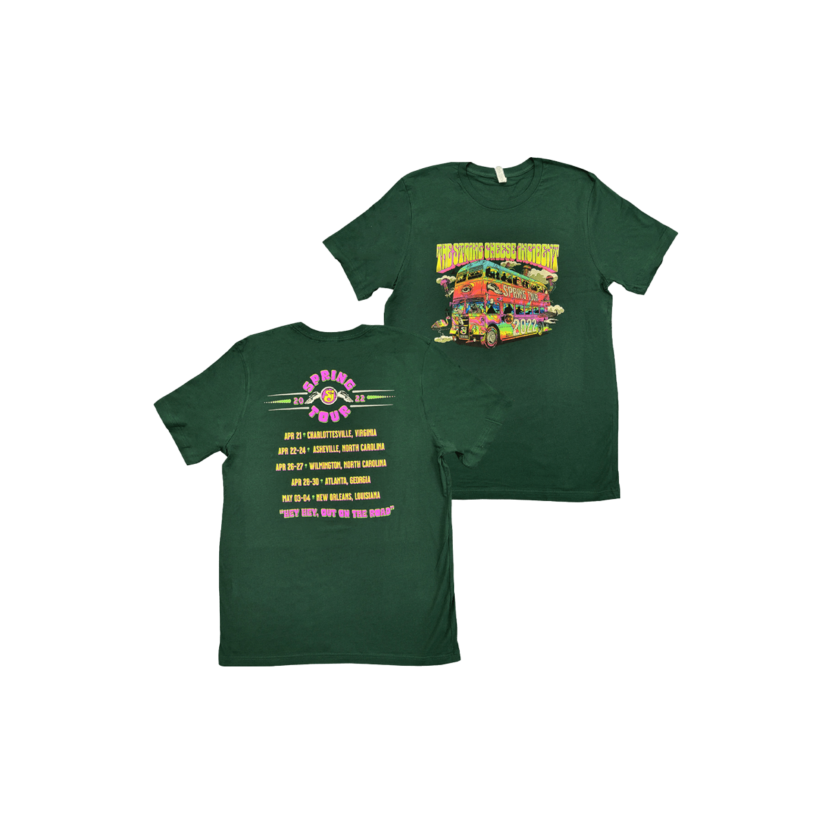 2022 Spring Tour T-shirt – Merch Shops by Press Press Merch