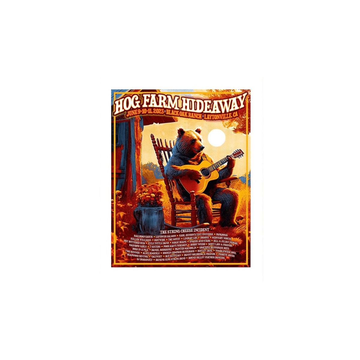 SCI 2023 Hog Farm Hideaway Poster – Merch Shops by Press Press Merch
