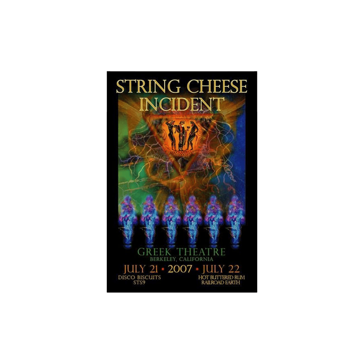 2007 Greek Theatre Poster – Merch Shops by Press Press Merch