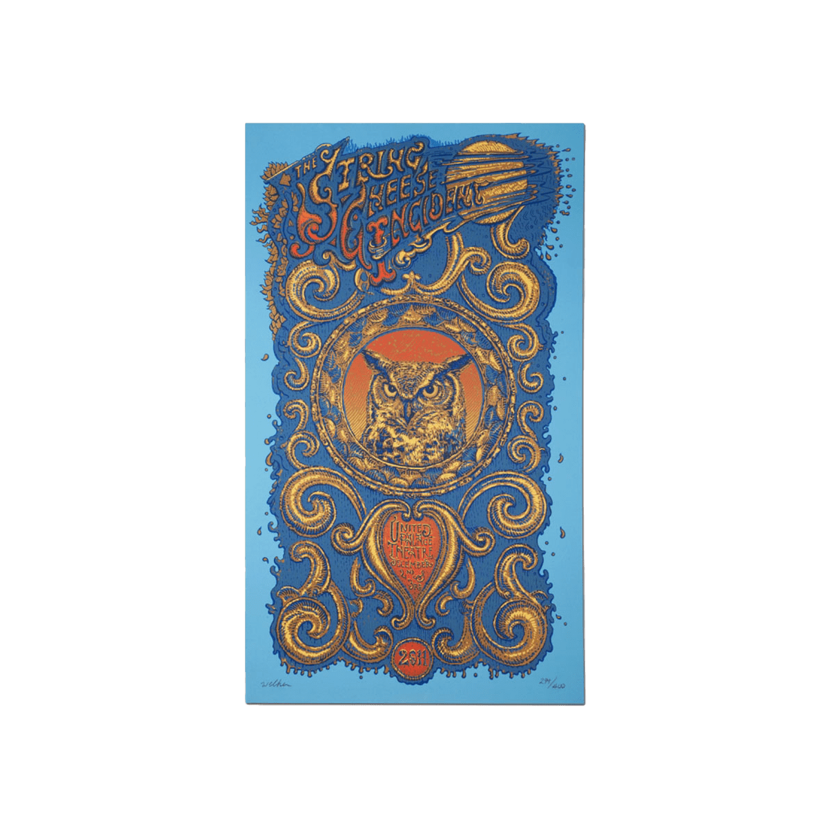 2011 NYC United Palace Theater Poster – Merch Shops by Press Press Merch