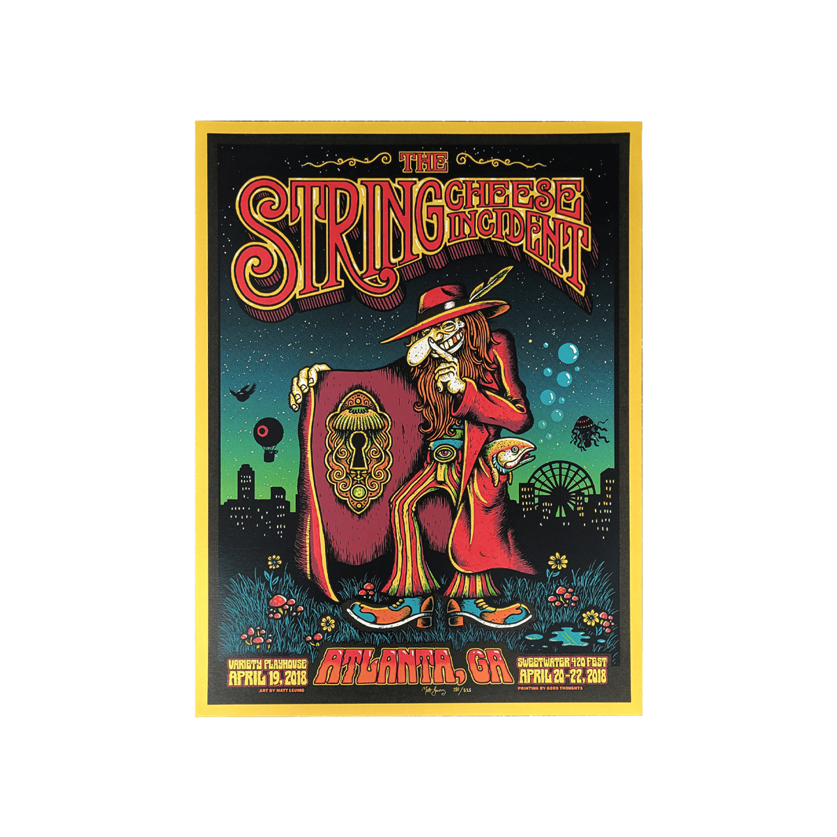 2018 Atlanta Poster – Merch Shops by Press Press Merch
