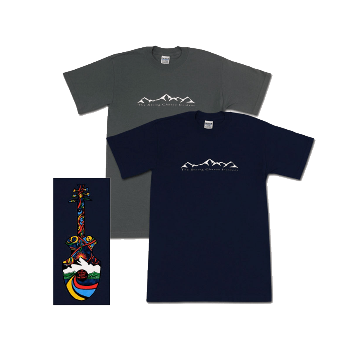 Guitar Tee - Navy – Merch Shops by Press Press Merch